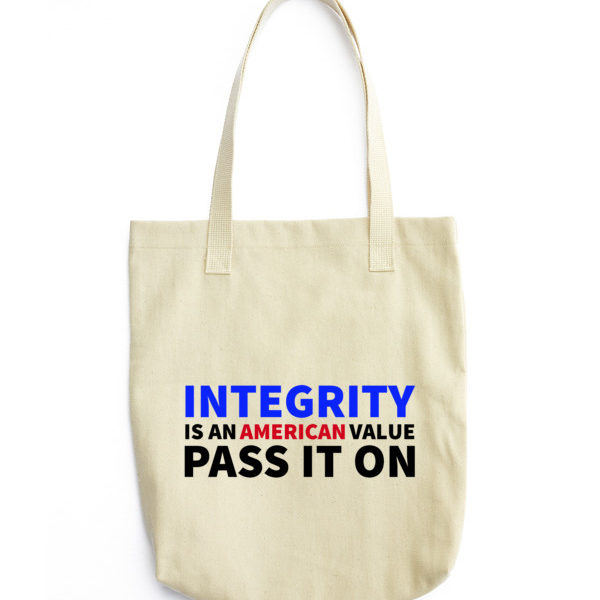 Integrity: All-purpose Tote bag | Wearable Truths
